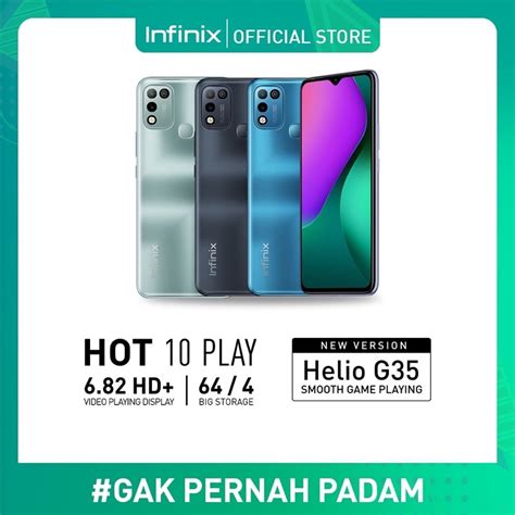 Jual Infinix Hot 10 Play 4 64GB Shopee Indonesia