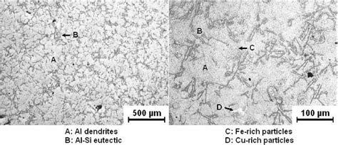 Microstructure Observed At Position C 1 Of The Frontal Cut The Various