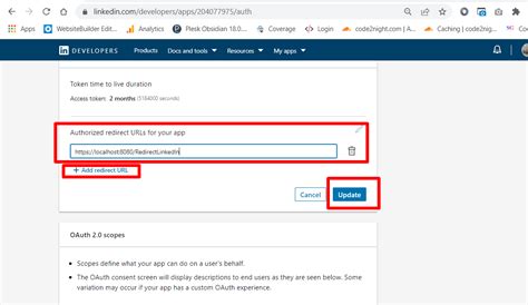 Integrate Linkedin Login With ASP NET MVC Code2Night
