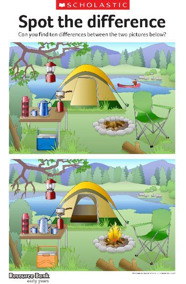 Spot The Difference Early Years Teaching Resource Scholastic