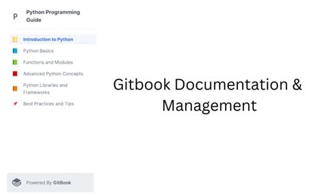 design stunning documentation website using gitbook by dx4iot fiverr