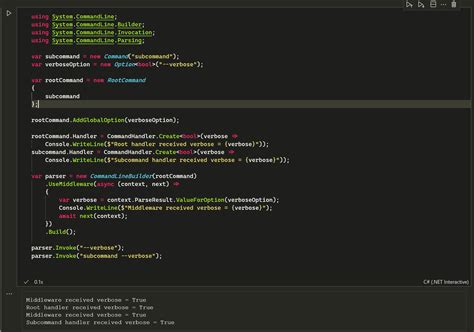 Global Options Parsing Error · Issue 1371 · Dotnetcommand Line Api