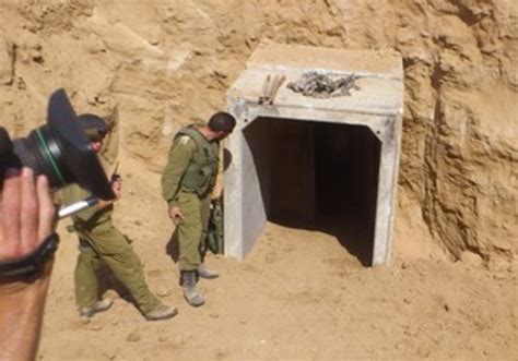 Idf Conducts Controlled Explosion Of Hamas Tunnel From Gaza To Israel