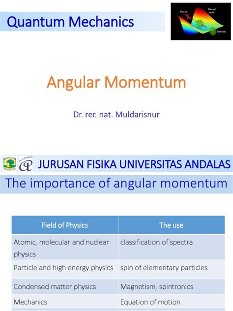 Lecture 5 Angular Momentum Pdf Angular Momentum Momentum