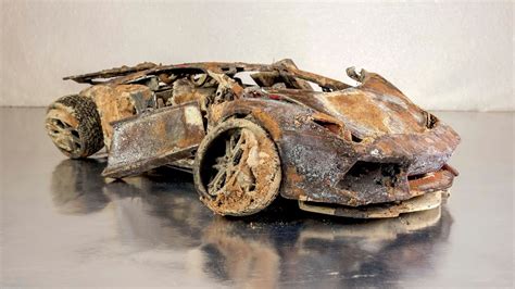 Lamborghini Aventador Restoration Abandoned Model Youtube
