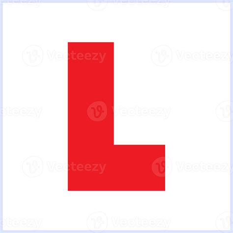 Driver Learner Sign Symbol 15658494 Png