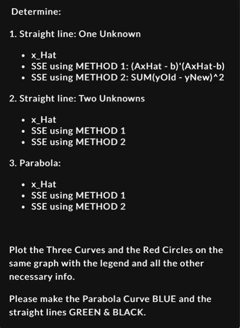 Solved Create One Matlab Script Please Place The Results