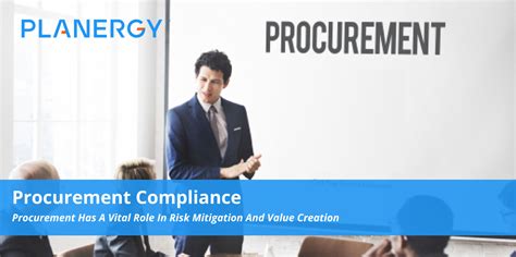 Procurement Compliance Planergy Software