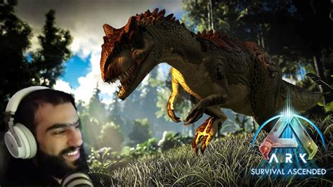 Ark Survival Ascended 4 I نبني مكان للدينصورات Youtube
