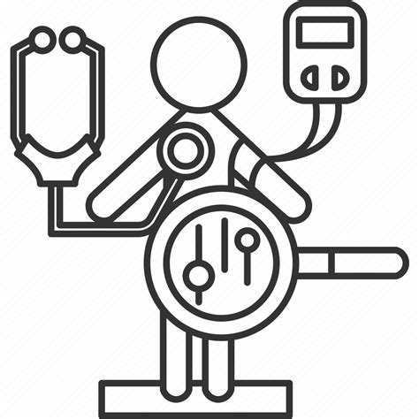Physical Examination Healthcare Checking Patient Icon Download On