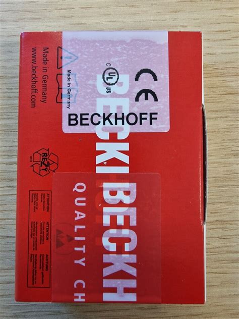 Beckhoff EL1904 EtherCAT Terminal 4 Channel Digital Input 24 V DC