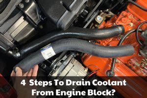 How To Drain Coolant From Engine Block Brads Cartunes