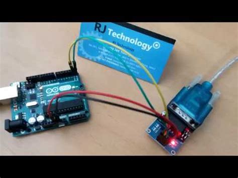 Arduino Uno 로 RS232 to TTL 모듈을 사용해서 시리얼 Serial 통신해 보기 YouTube