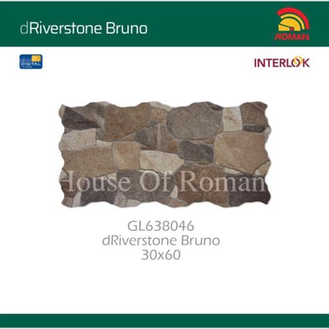 Jual Keramik Dinding Teras 30x60 Keramik Dinding Motif Batu Alam Roman