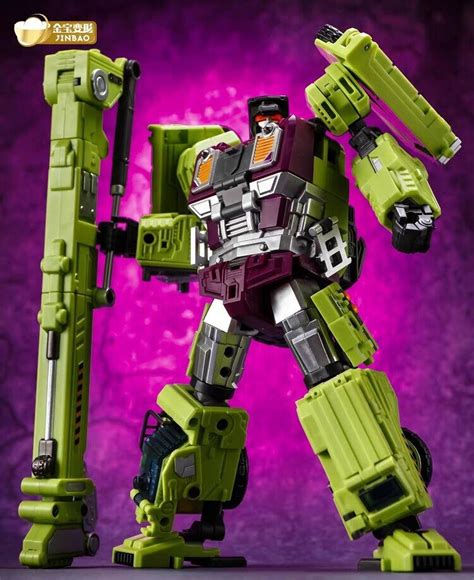 In Us Jinbao Oversized Devastator Gravity Builder W Upgrade Kit 1 0 Original Box Ebay