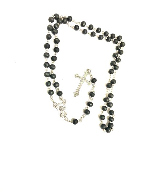 Black Wood Our Lady Of Guadalupe Rosary Celtic Cove Catholic Bookstore