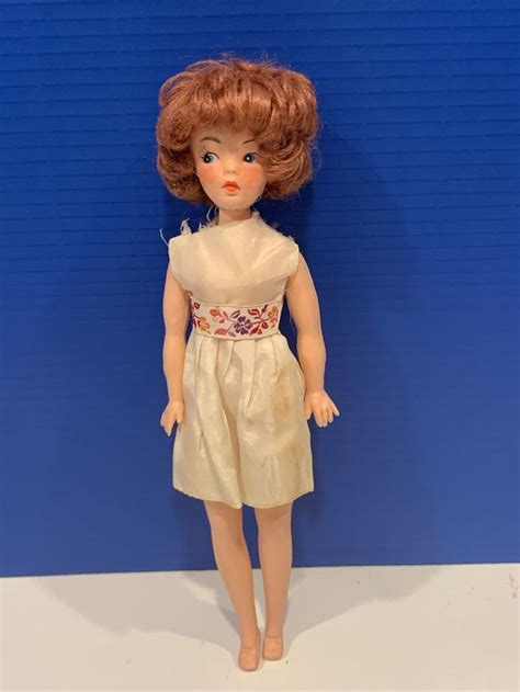 Vintage Tammy Sindy Type Clone Doll From Hong Kong In Original Dress