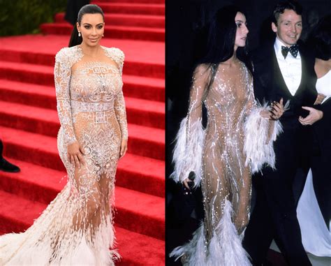 Twinning Every Time Kim Kardashian Has Dressed As Cher Us Weekly