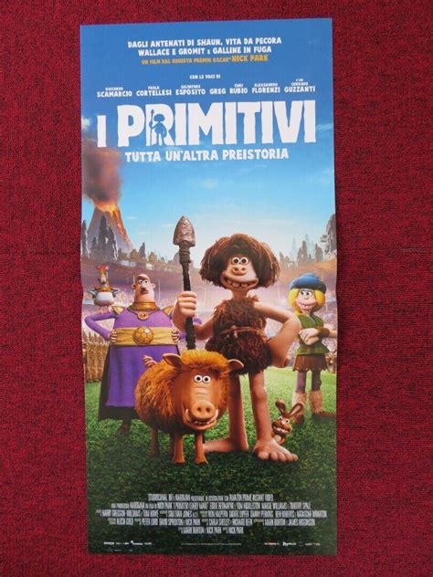 Early Man Italian Locandina 265x125 Poster Nick Park Timothy Spa