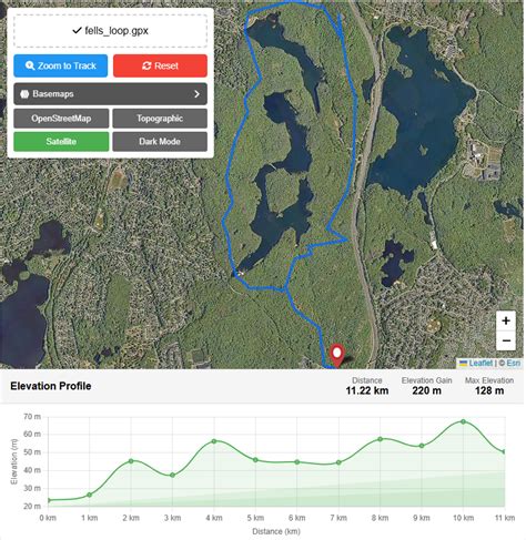 GPX Online File Viewer View GPX GPS Data On Map Get Elevation