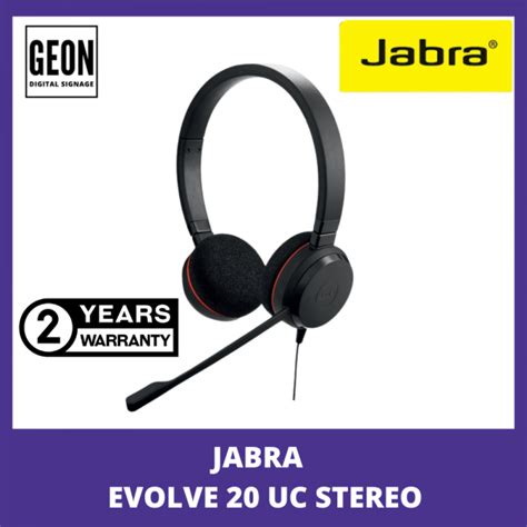 Jabra Evolve Uc Stereo Geon Asia