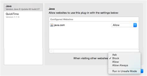 Disable Java On Mac Os X For A Secure System