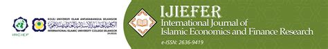 Submissions International Journal Of Islamic Economics And Finance