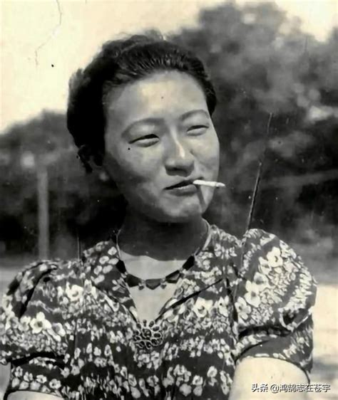 老照片，切除子宫的川岛芳子冷眉冷眼，与侍卫有染的婉容面如土色 每日头条
