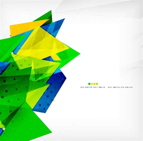 premium vector modern 3d glossy overlapping triangles