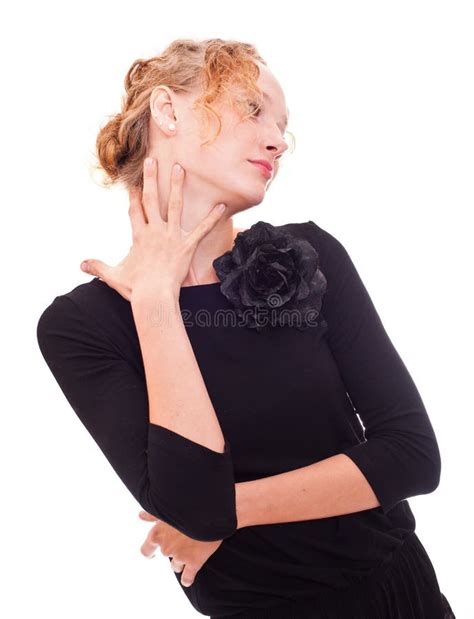 Girl With Disheveled Hair Stock Image Image Of Early 12495577