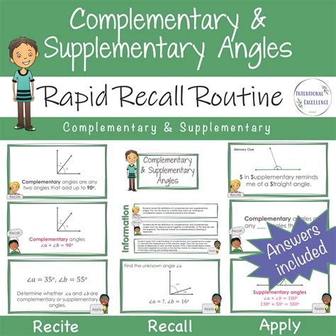 Bundle Classifying Angles Warm Up Activity And Worksheets Math Review