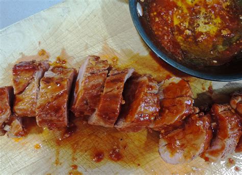 The Briny Lemon Marinated Grilled Pork Tenderloin With Szechuan Sauce