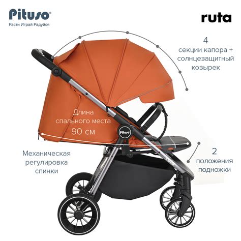 Купить детскую прогулочную коляску Pituso Ruta в интернет-магазине ...
