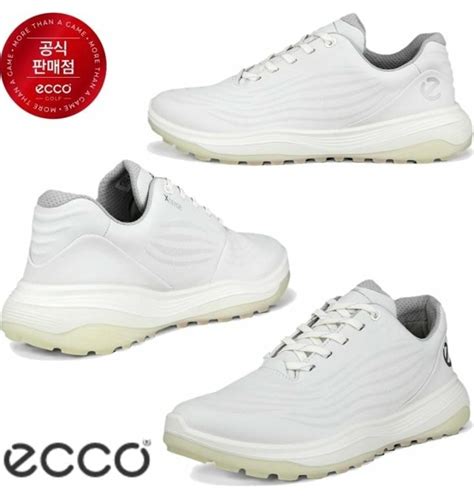 에코코리아정품 24년형 여성골프화 Lt1 132753 01007 화이트 스파이크리스골프화 에코신발주머니 티몬