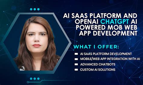 Create Ai Saas Platform And Chatgpt Ai Web App Development By