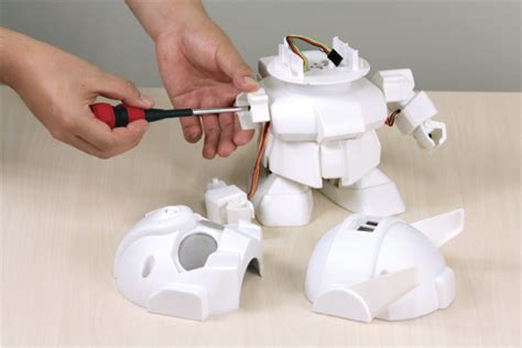 3d Print A Humanoid Robot For Your Raspberry Pi Piday Raspberrypi Adafruit Industries