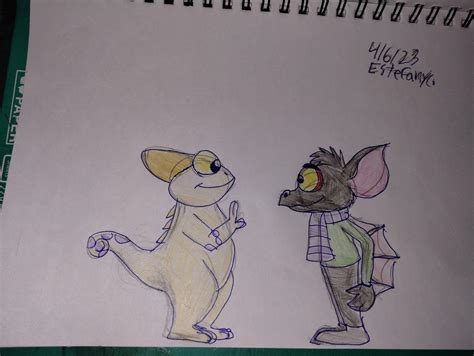 Tabalugakayo Meets Fidget The Bat By Truetelebugsfan468 On Deviantart