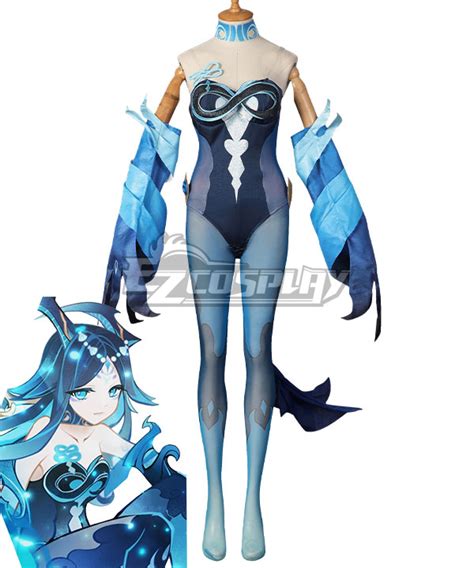 Genshin Impact Water Yaksha Cosplay Costume