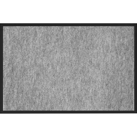 Коврик придверный ОФИСМАГ 40x60см СЕРЫЙ влаго грязезащитный 300грм2