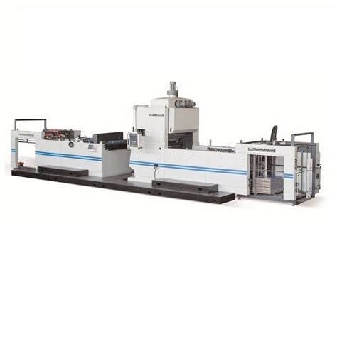 Automatic Water Based Glue And Thermal Pre Coated Film Laminating