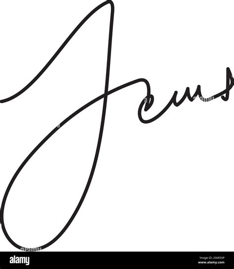 J Initial Signature Handwriting Flat Design Stock Vector Image And Art Alamy