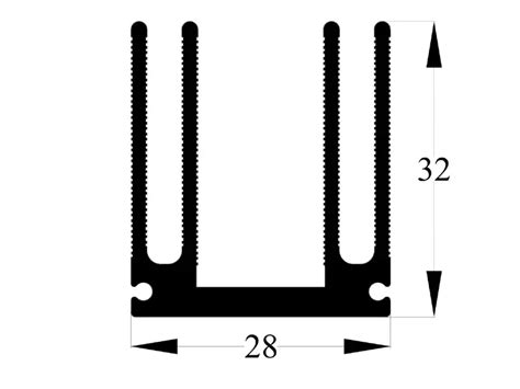 151 As Aluminum Heatsink