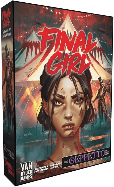 Настольная игра Final Girl: Carnage at the Carnival / Последняя ...