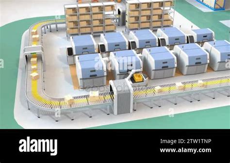 Agv Automatic Guided Vehicle Picking Parts From Metal 3d Printer