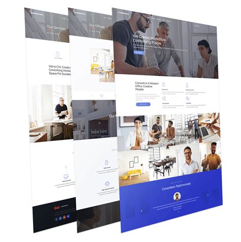CW Coworking Joomla Template And Creative Space