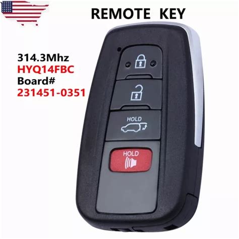 FOR 2020 2021 2022 Toyota Highlander SMART KEY KEYLESS REMOTE FOB
