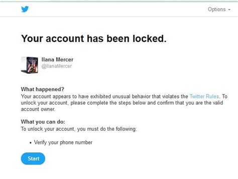 the anatomy of a twitter blocking my own