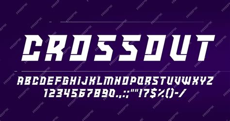 Спорт игровой шрифт спортивный тип sharp шрифт жирный английский ...