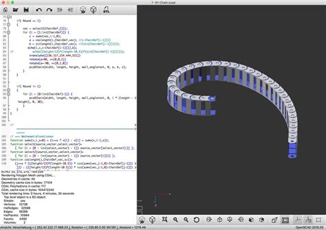Free 3d File Fully Parametric Cable Chain 🔌・template To Download And 3d