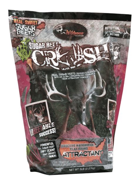 Wildgame Innovations Sugar Beet Crush 5lb Bag Northwoods Wholesale Outlet